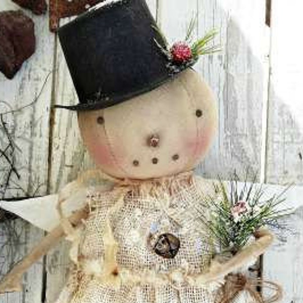 Primitive Snowman Patterns - Etsy
