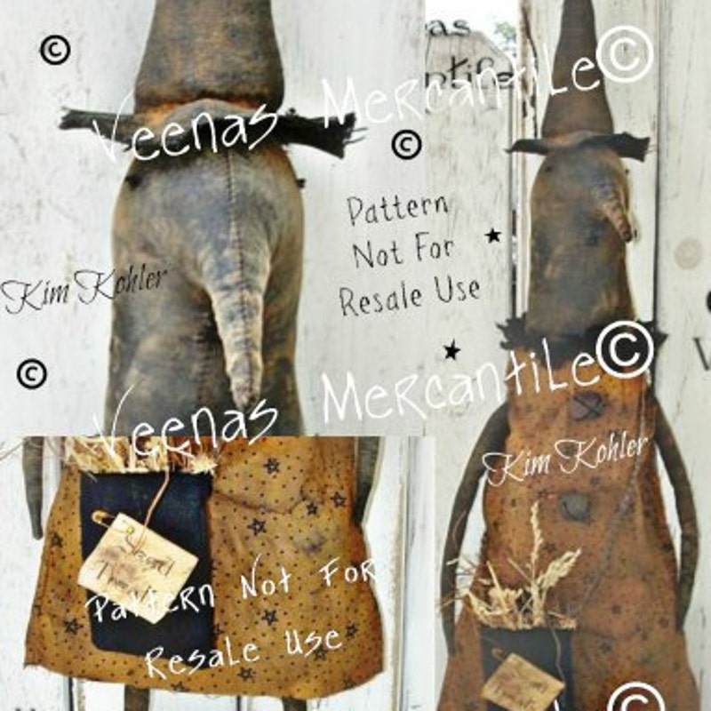 Primitive Scarecrow Doll - Etsy