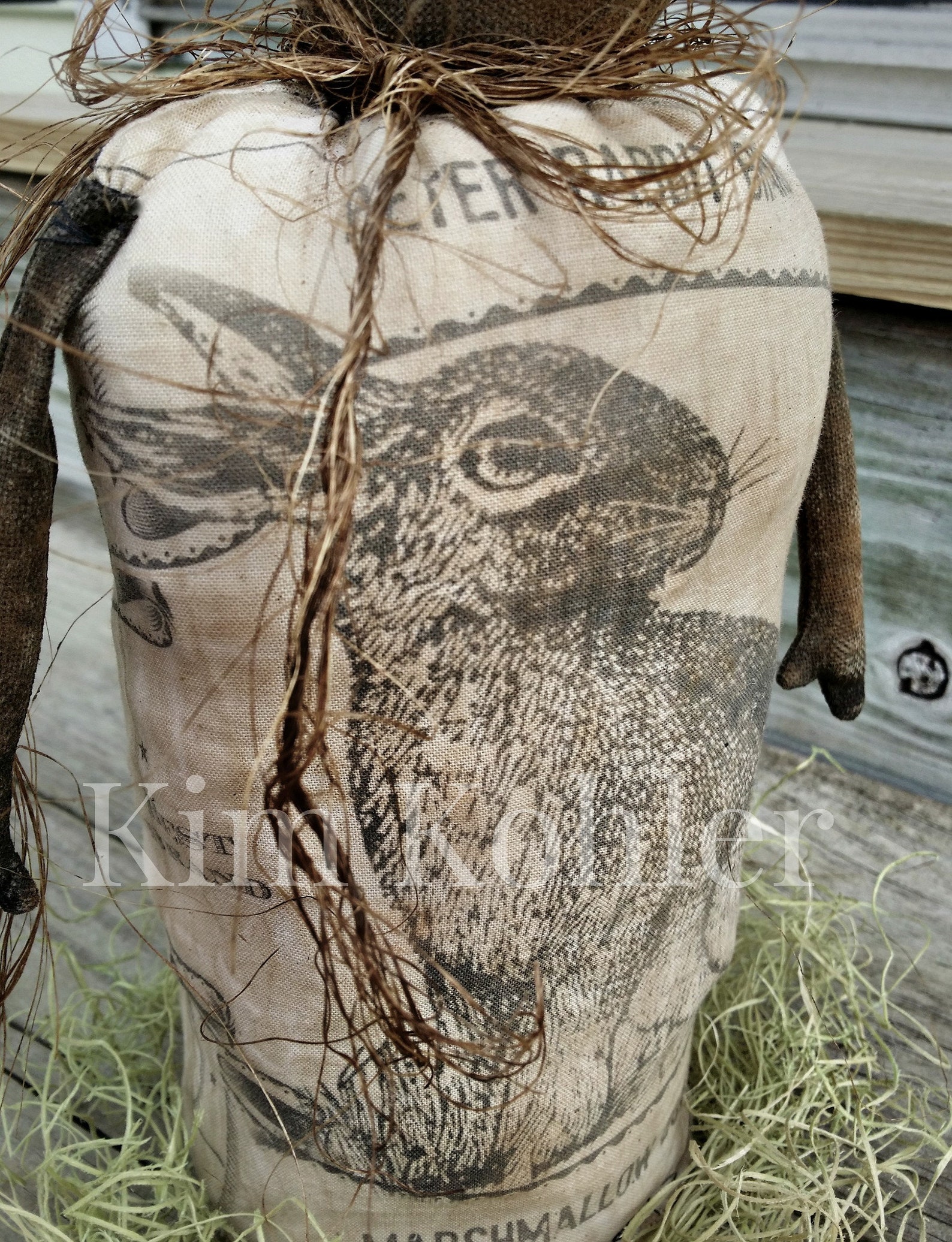 Instant Download Standing for Tin Can Rabbit Bunny Bun Scrappy Doll ...