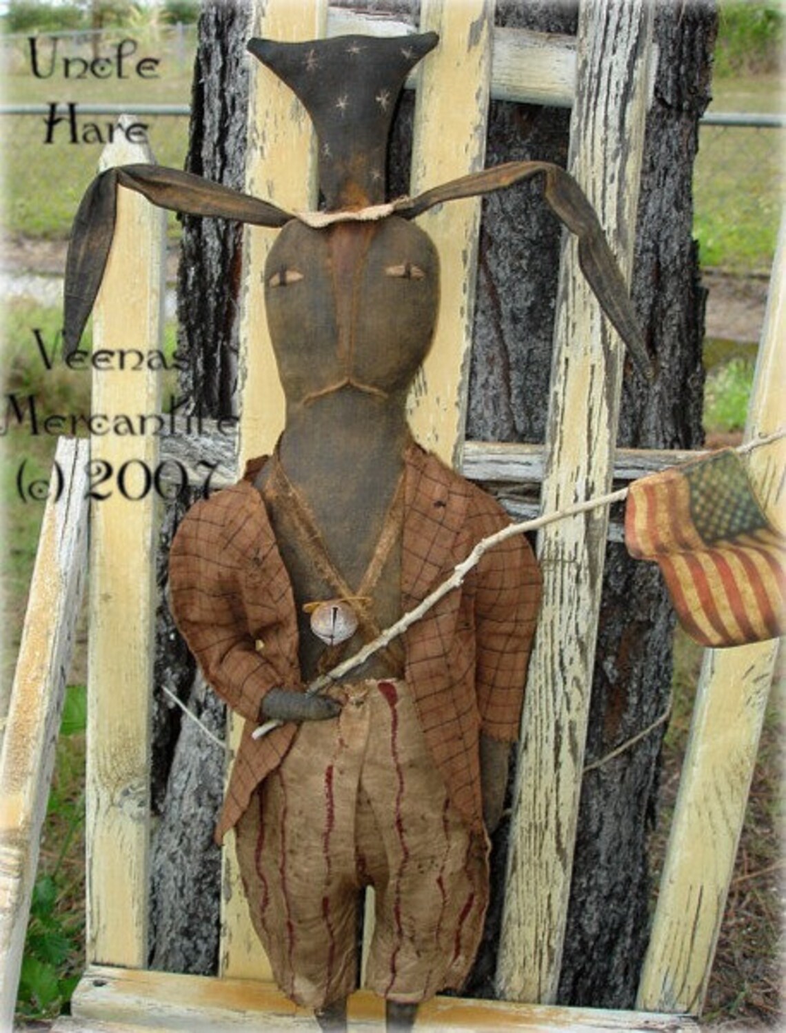 Instant Download Doll Pattern Rabbit Bunny Bun Primitive E PDF Hare ...