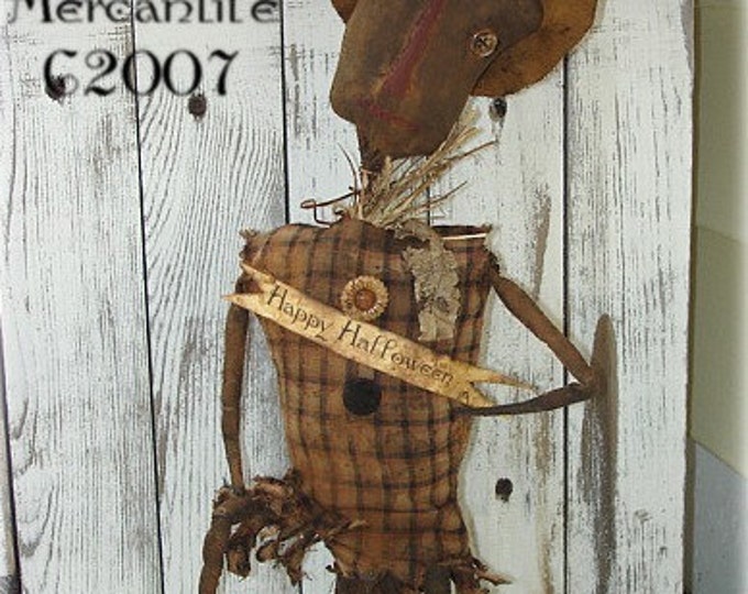 Primitive Scarecrow Doll Pattern E PDF INSTANT Download - Etsy