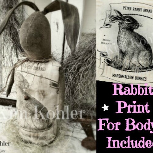 NEW 2022 Instant Digital Download PATTERN PDF Primitive - Etsy