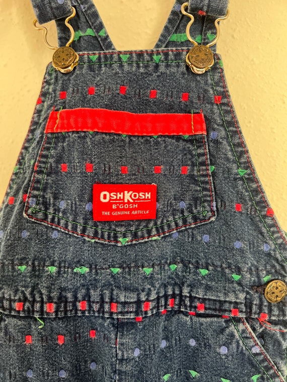 Vintage OshKosh B'Gosh Kids Overalls - Made in USA - Gem