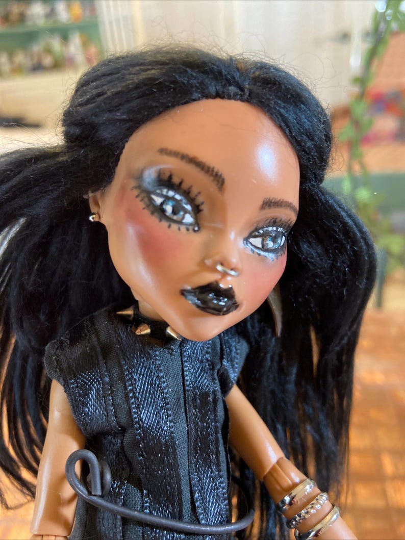 Goth Inspired Monster High Trick or Treater Repaint - Etsy