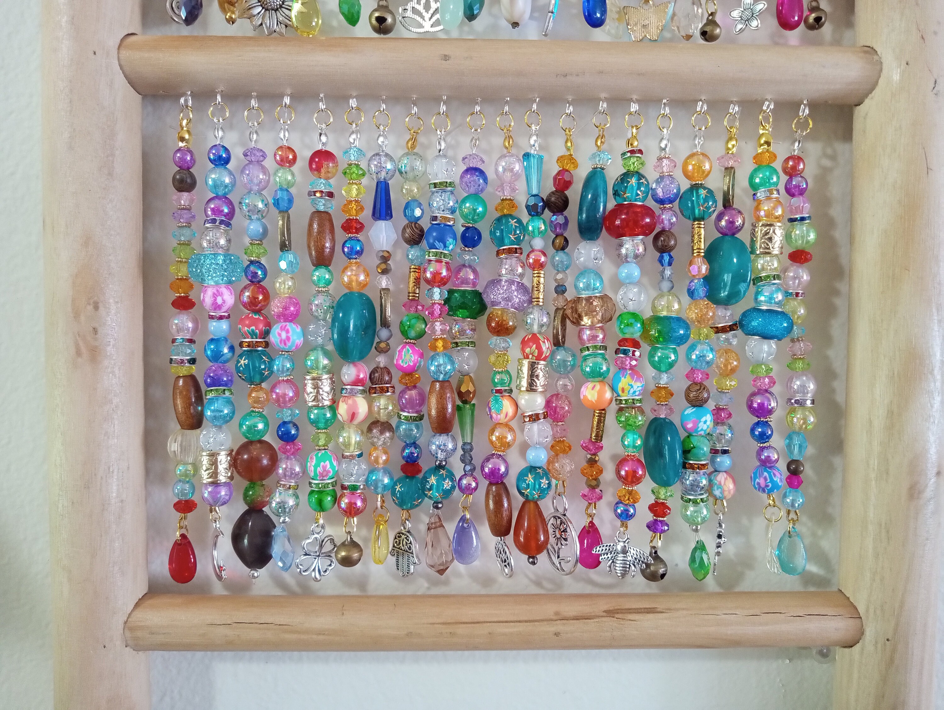 Mini Ladder Bead Curtain Wall Hanging - Etsy