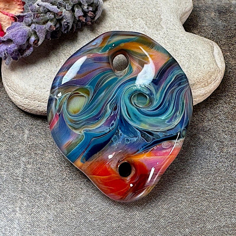 Lampwork Pendants - Etsy