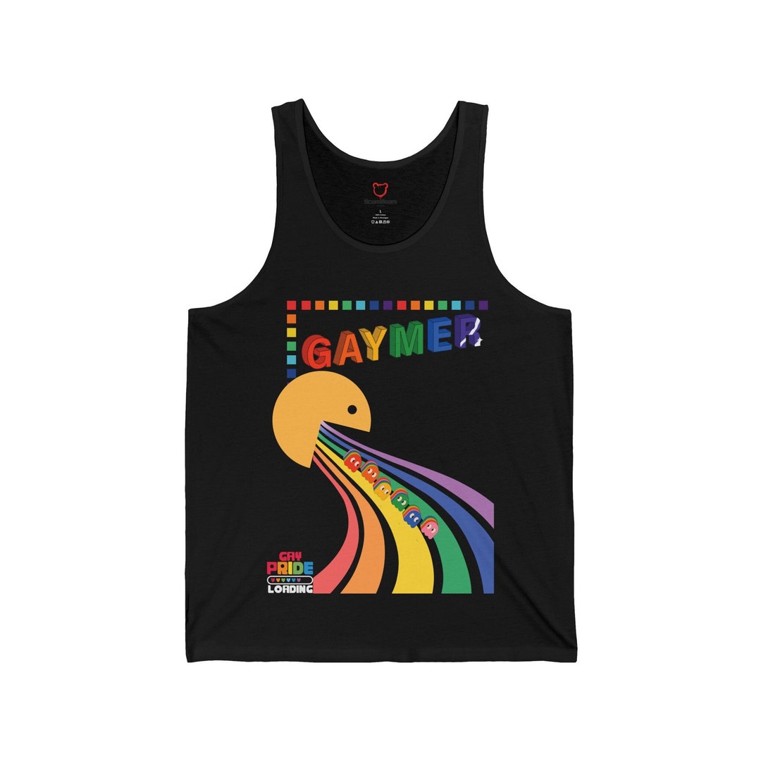 Gaymer Pride 2024 LGBTQIA + Gay T Shirt Jersey Tank - Etsy