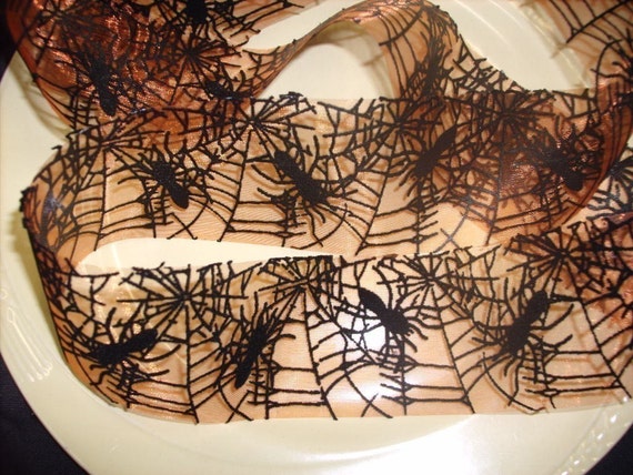 Items Similar To 1 Yard Of 2 Inch Sheer Spider Web Trim The Most Unusual Of Trims On Etsy