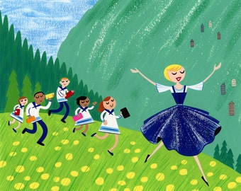 Sound of Music Art | Etsy