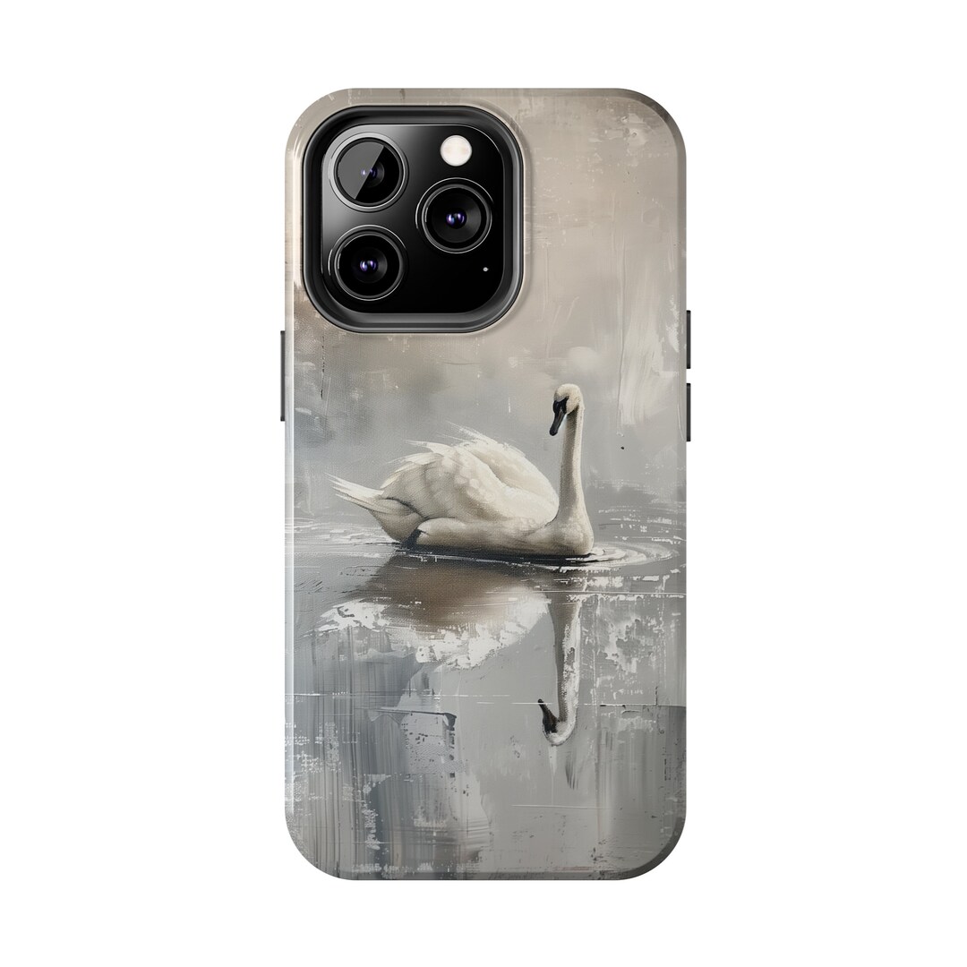 The Swan Case | Unique Design Phone Case | iPhone 15/14/13/12 | Phone ...