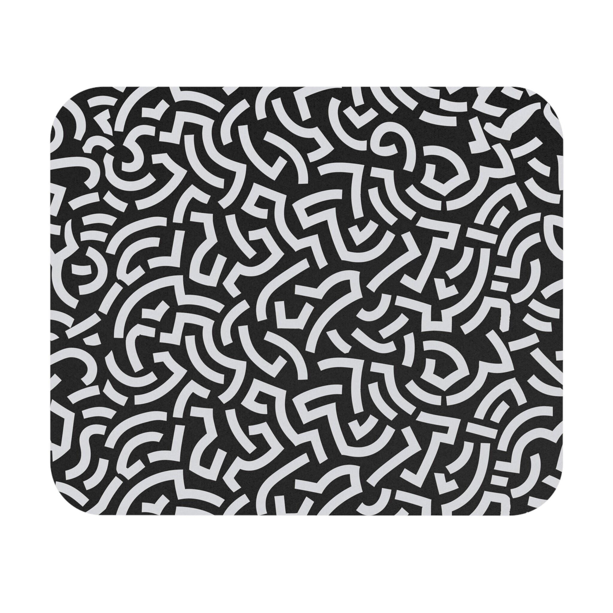 Black and White Modern Design Mouse Pad | Charming Design Mouse Pad ...