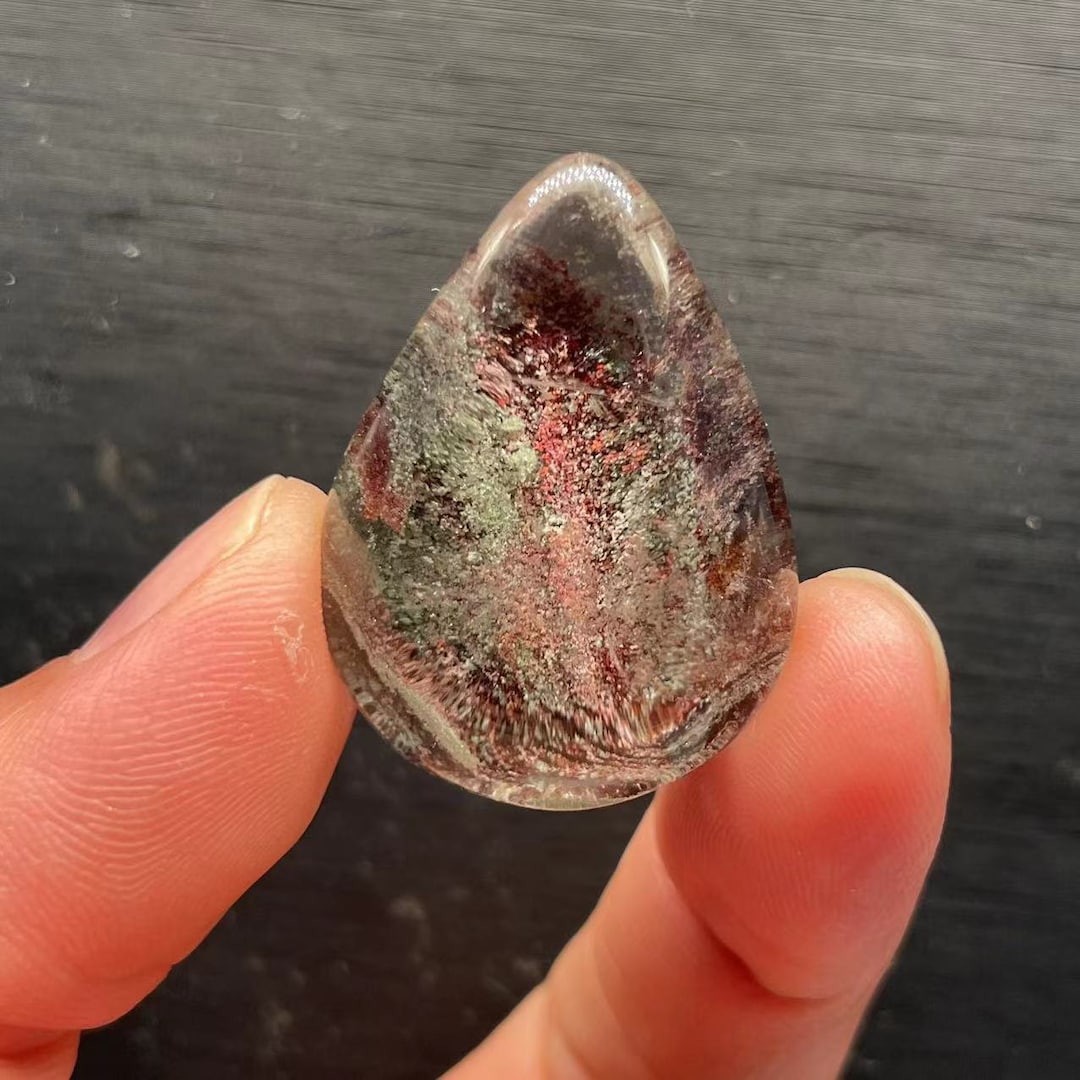 Rare Natural Colorful Ghost Phantom, Quartz Crystal Specimen,crystal ...