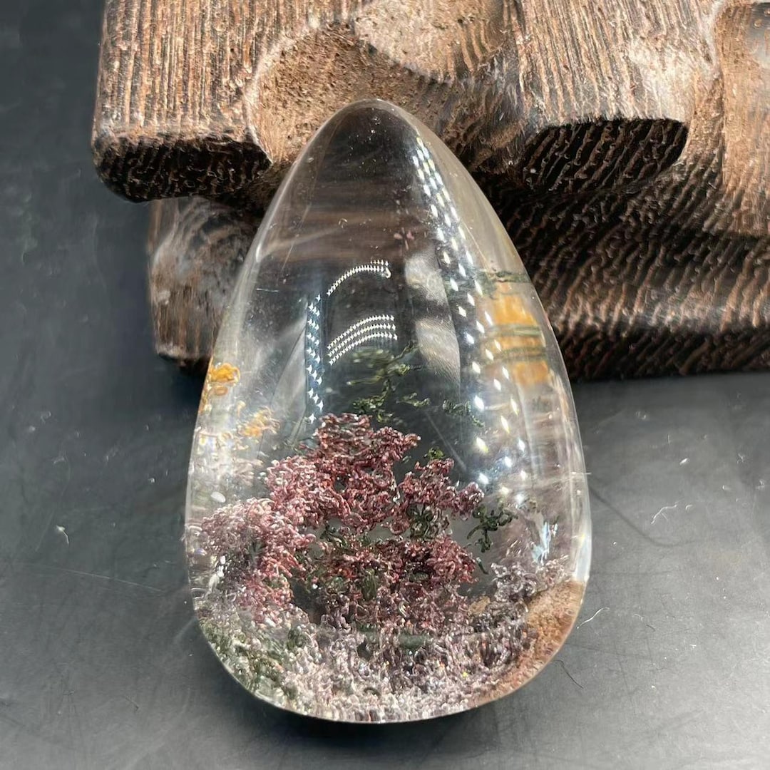 Rare Natural Colorful Ghost Phantom, Quartz Crystal Specimen,crystal ...