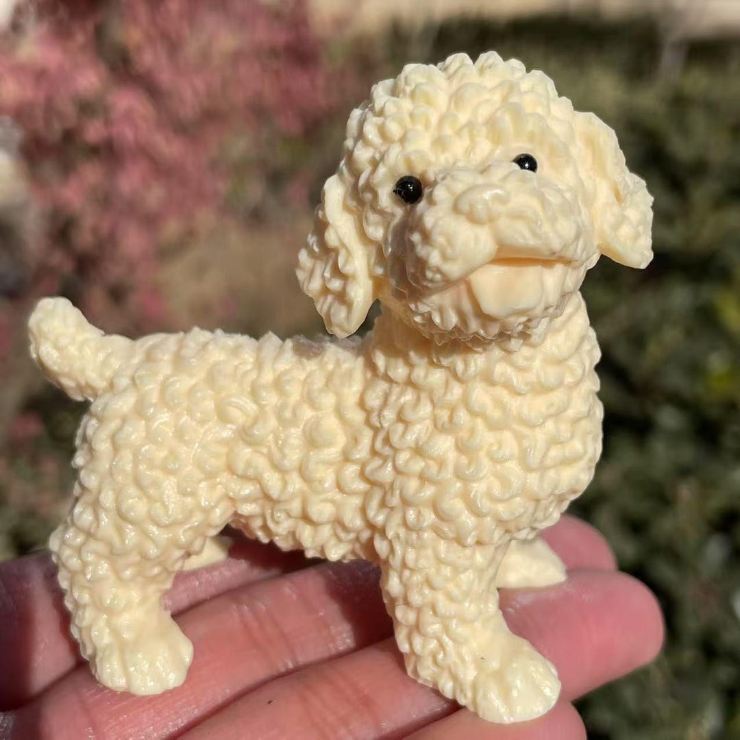 2" Hand Carved Tagua Nut Drag Dog, Ivory Nut Dog, Holiday Gift, Home ...