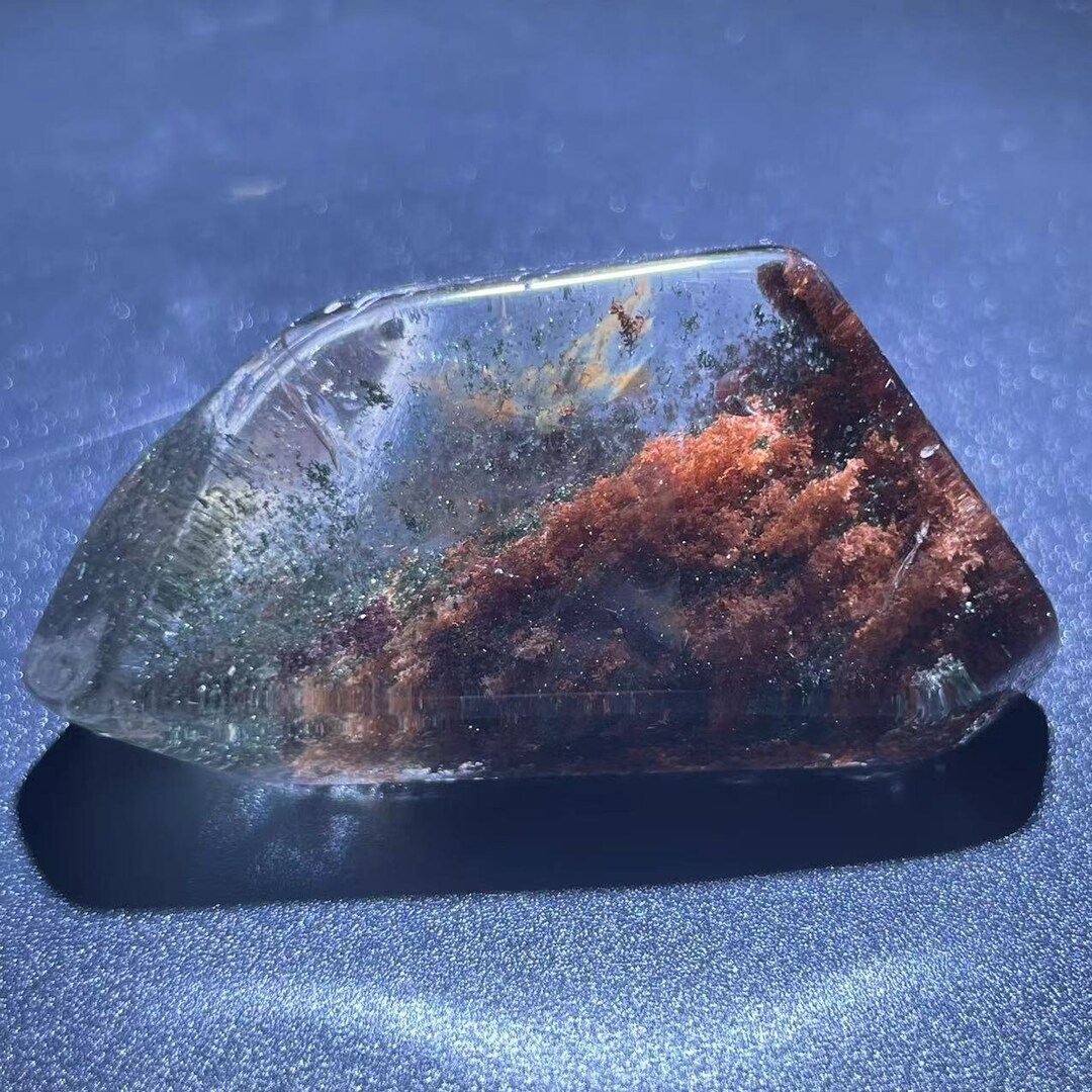 Rare Natural Colorful Ghost Phantom, Quartz Crystal Specimen,crystal ...
