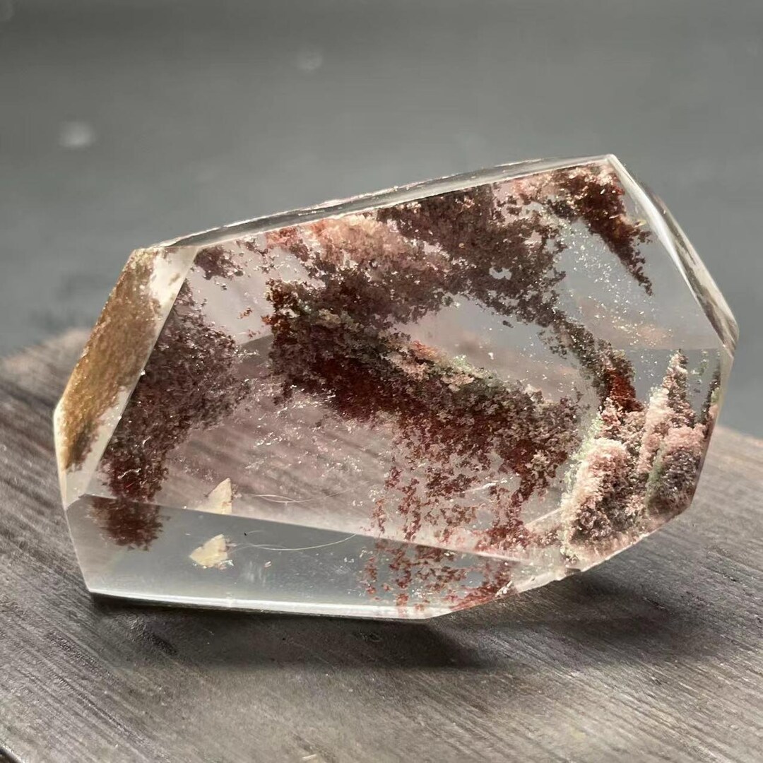 Rare Natural Colorful Ghost Phantom, Quartz Crystal Specimen,crystal ...