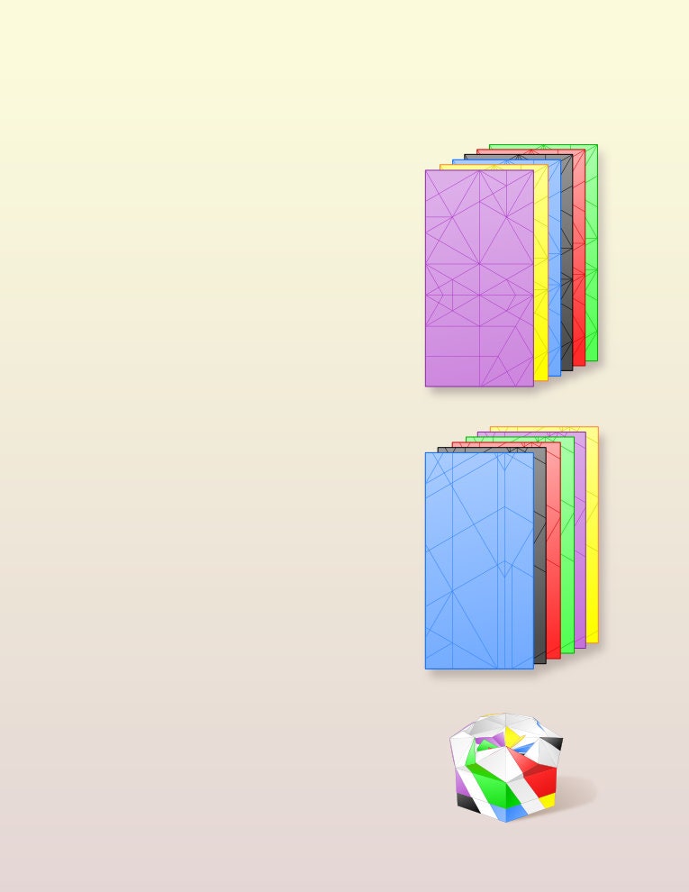 Origami Party Mix Box Tutorial PDF Booklet - Etsy