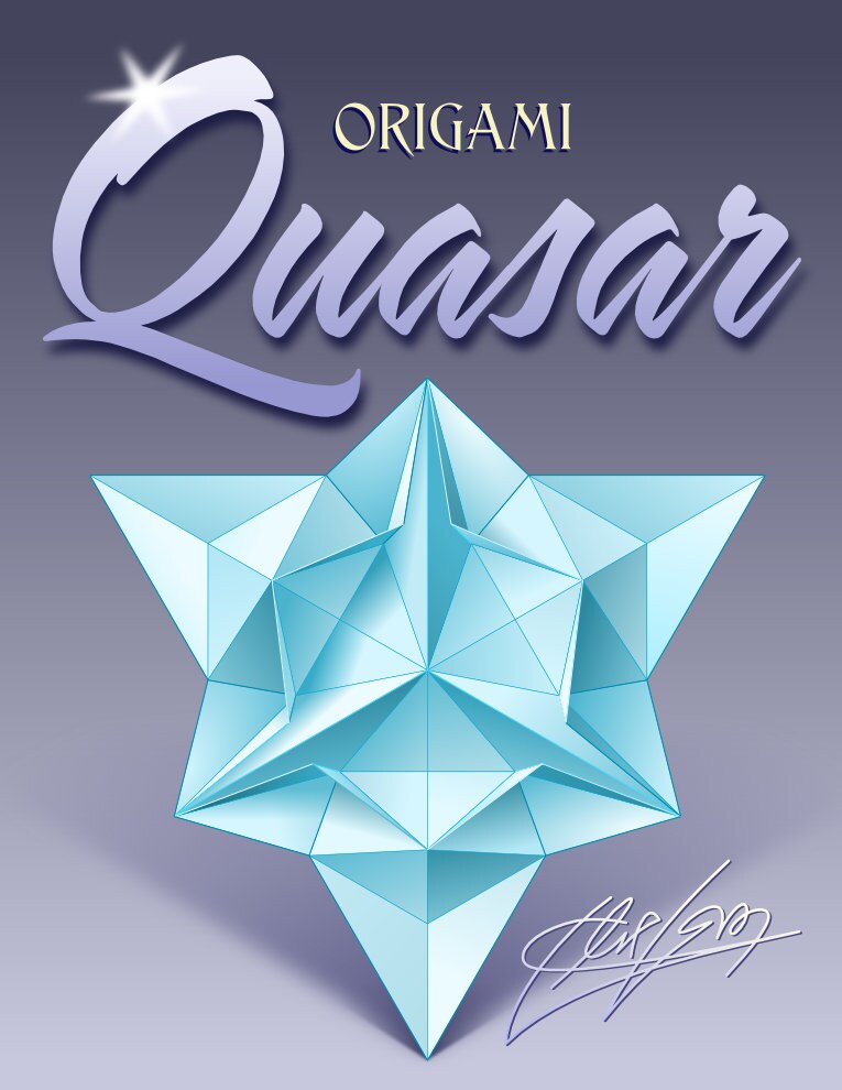 Origami Quasar Tutorial PDF Booklet - Etsy