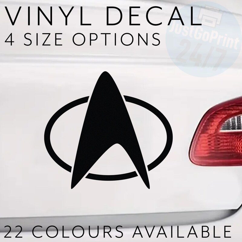 Star Trek Car Decal - Etsy