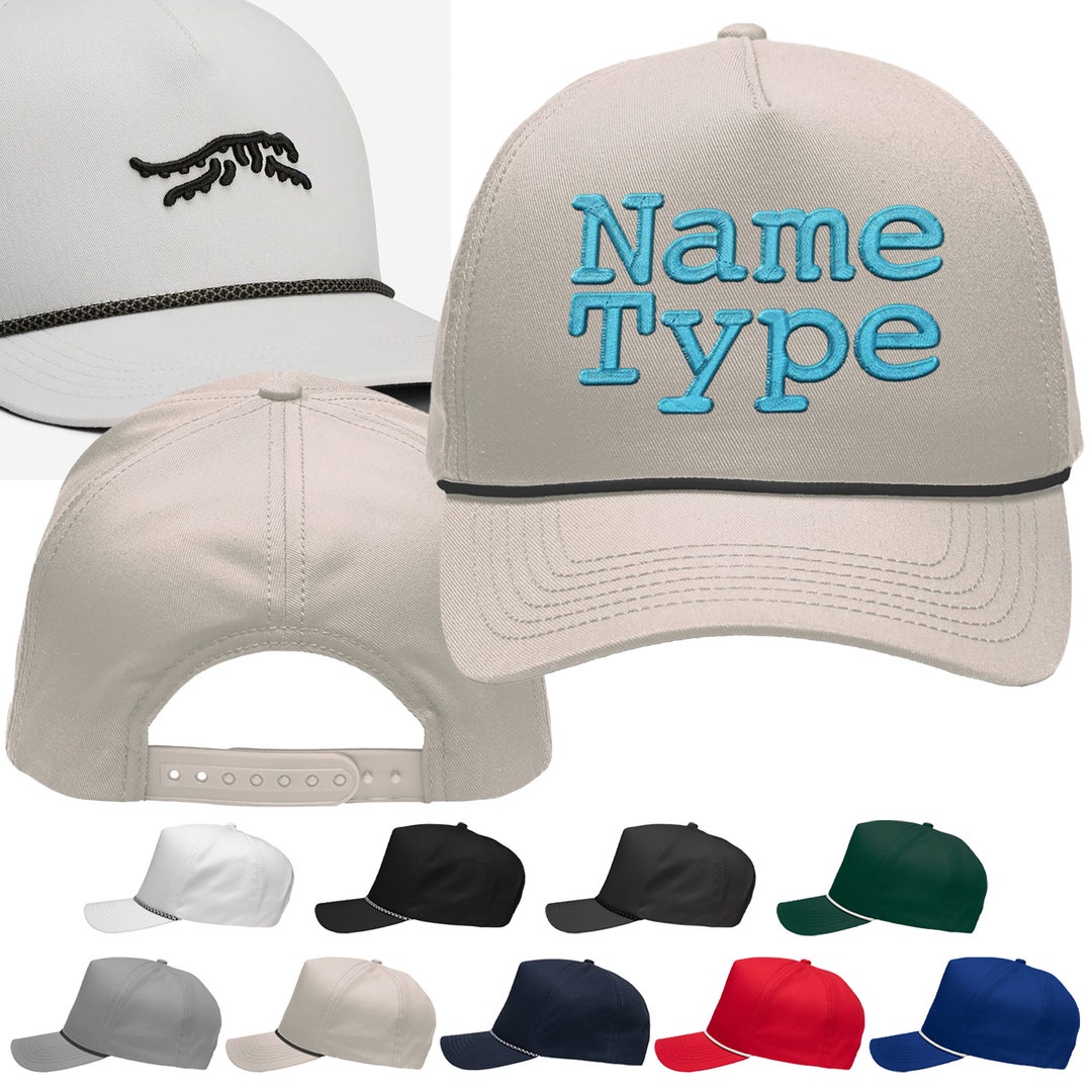 Rope Hat With Embroidery - High Quality Sportsman Cap, Trendy Modern ...