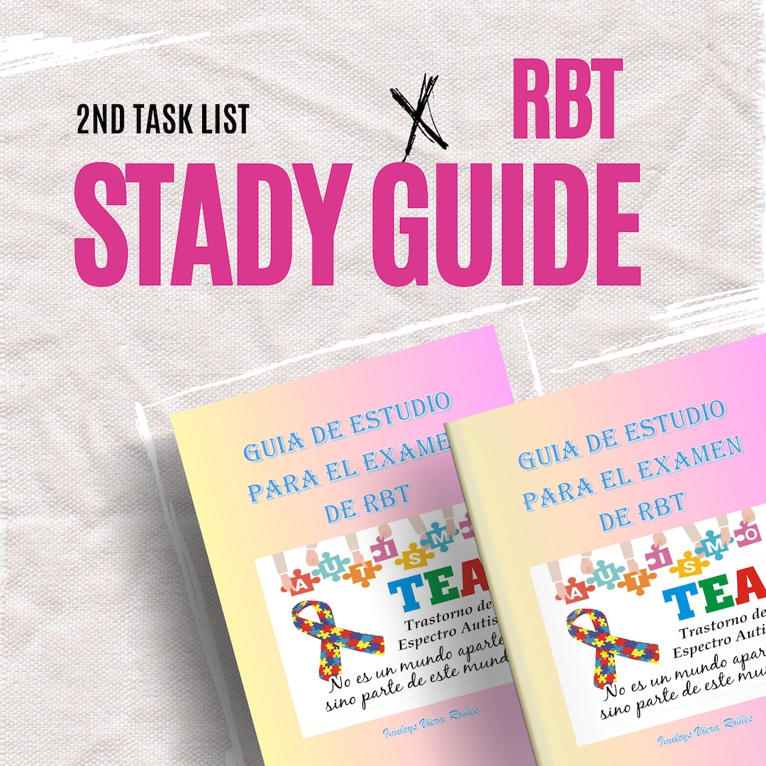 Guía De Estudio RBT. 2da Lista De Tarea. Preparación Para Examen 2024 ...