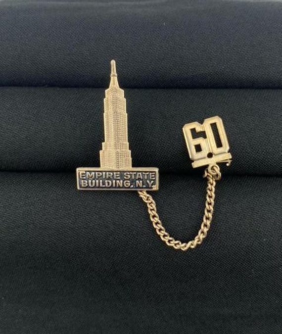 1960s Empire State Building pin - Gem