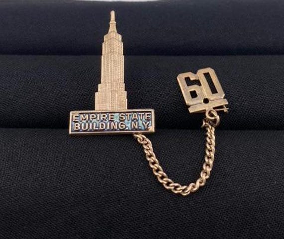 1960s Empire State Building pin - Gem