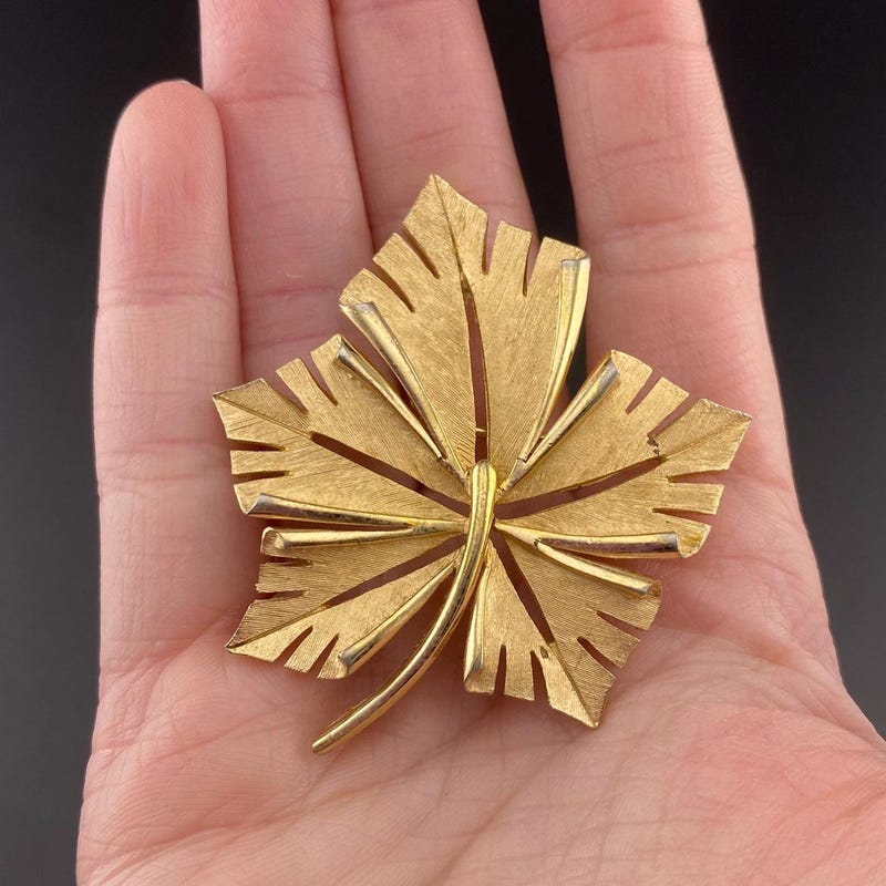 Trifari Brooch - Etsy