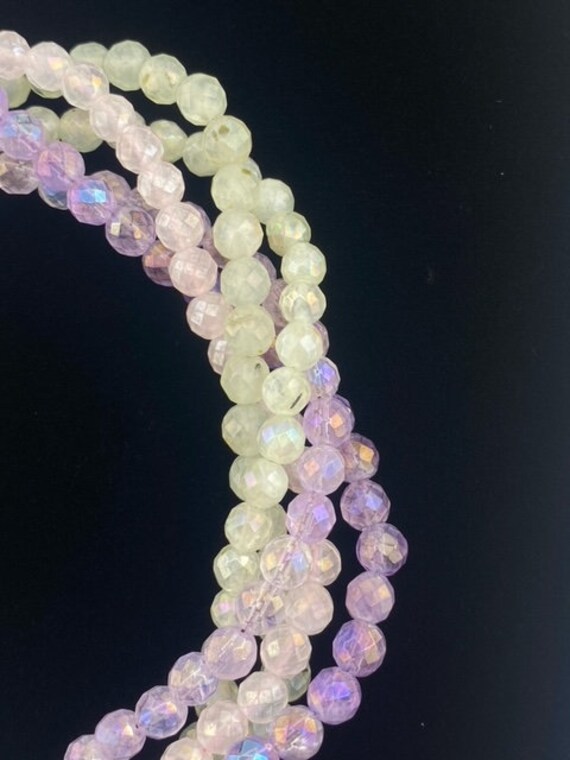 Multi-color quartz necklace - Gem