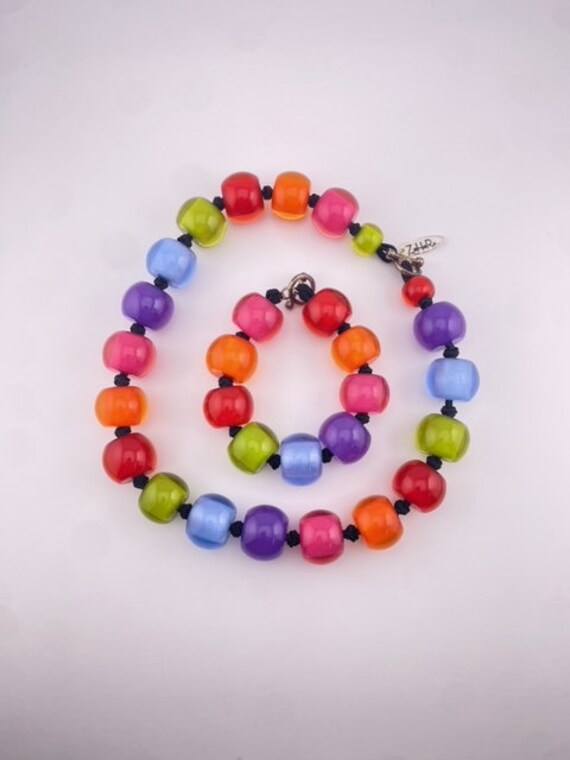 ZaHaRa colorful jewelry set - Gem