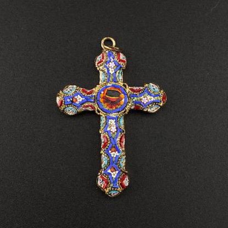 Mosaic Cross - Etsy
