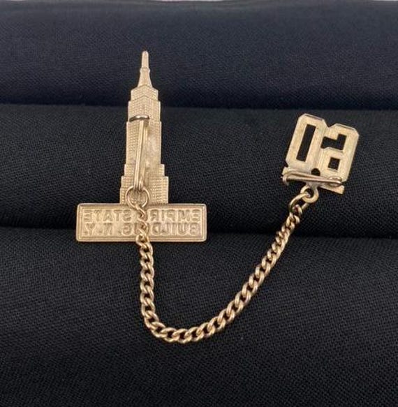 1960s Empire State Building pin - Gem