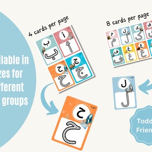 Tracing Arabic Letters, Alphabet Tracing, Tracing Arabic Flashcards ...