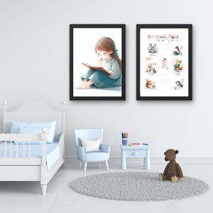 Family Rules Poster for Kids, House Rules, Kid Behaviour, Printable ...