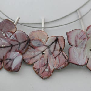 Spring Flower Enamel Pendant - Etsy