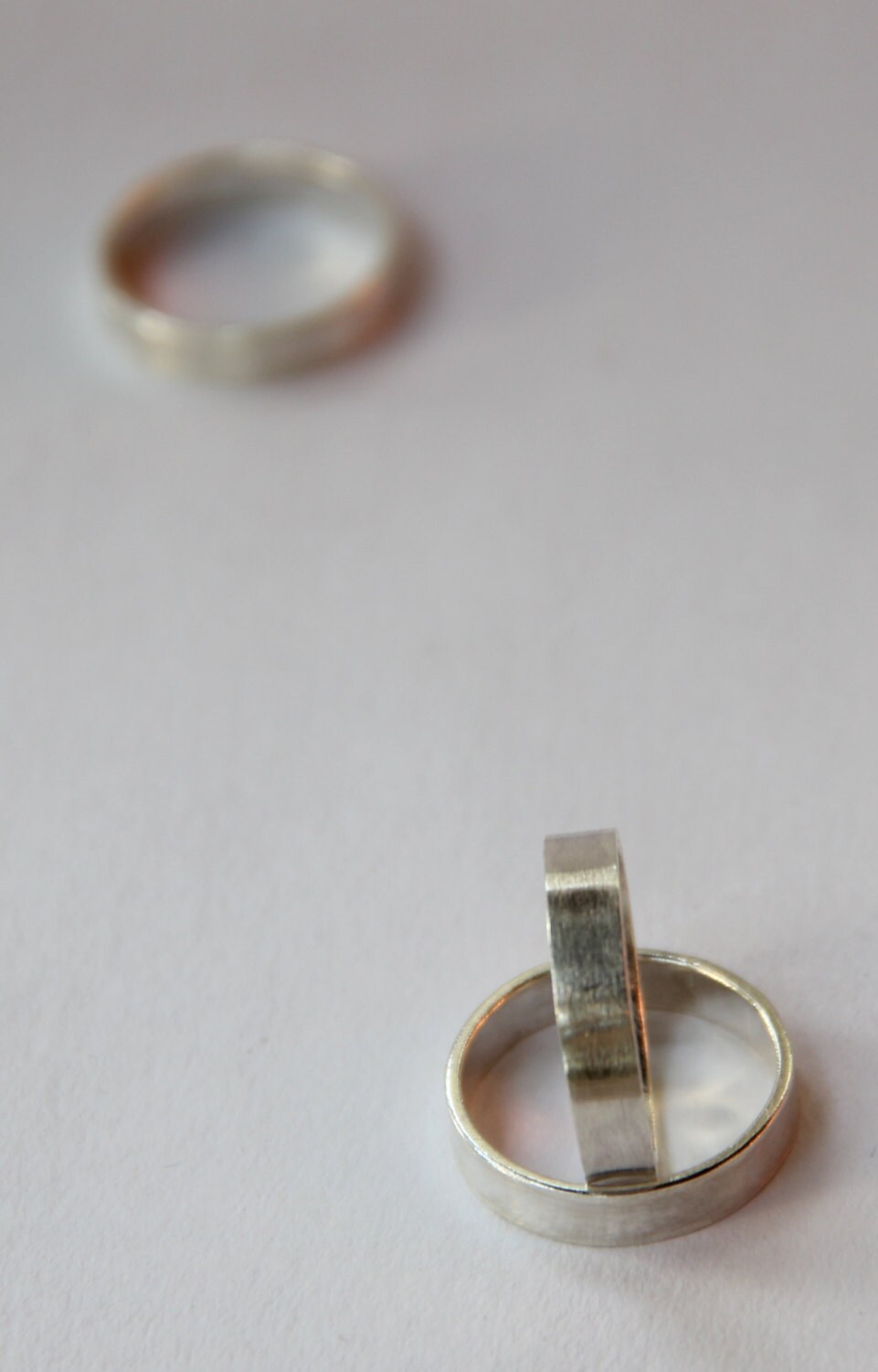 Simple Sterling Silver Band Ring | Etsy