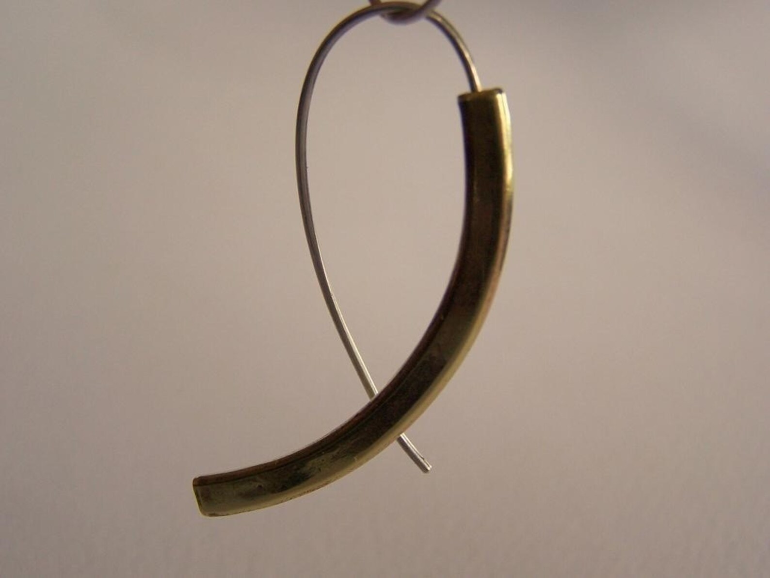 Minimal Earrings 2 Inches Long - Etsy