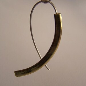 Minimal Earrings 2 Inches Long - Etsy