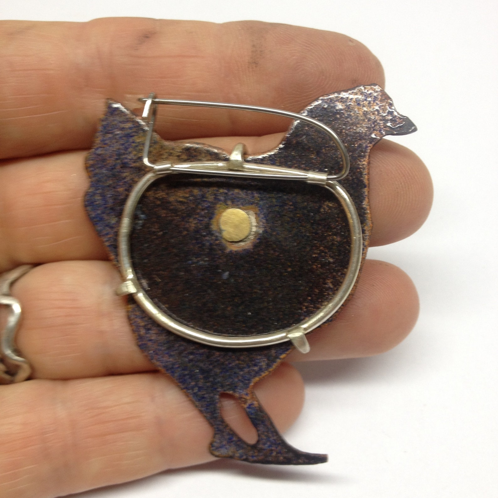 Enamel Chicken Brooch 9 Chicken Pendant | Etsy