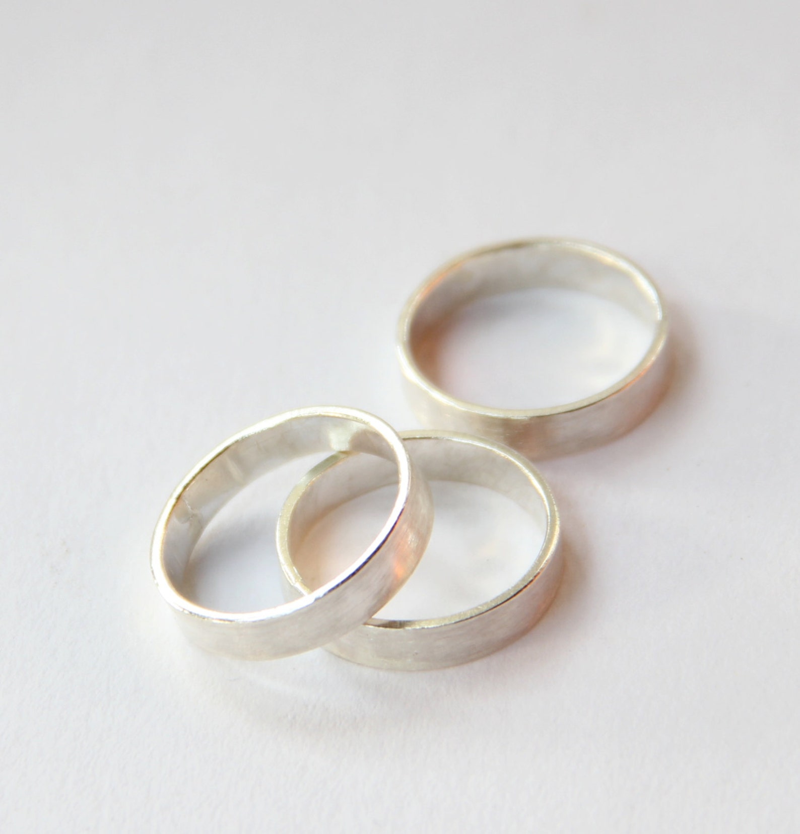 Simple Sterling Silver Band Ring | Etsy