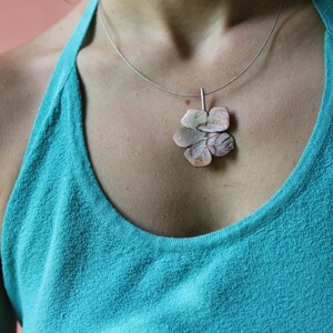 Spring Flower Enamel Pendant - Etsy