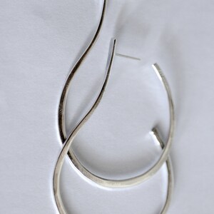 Sterling Silver Three Circles Hoop Earrings - Etsy