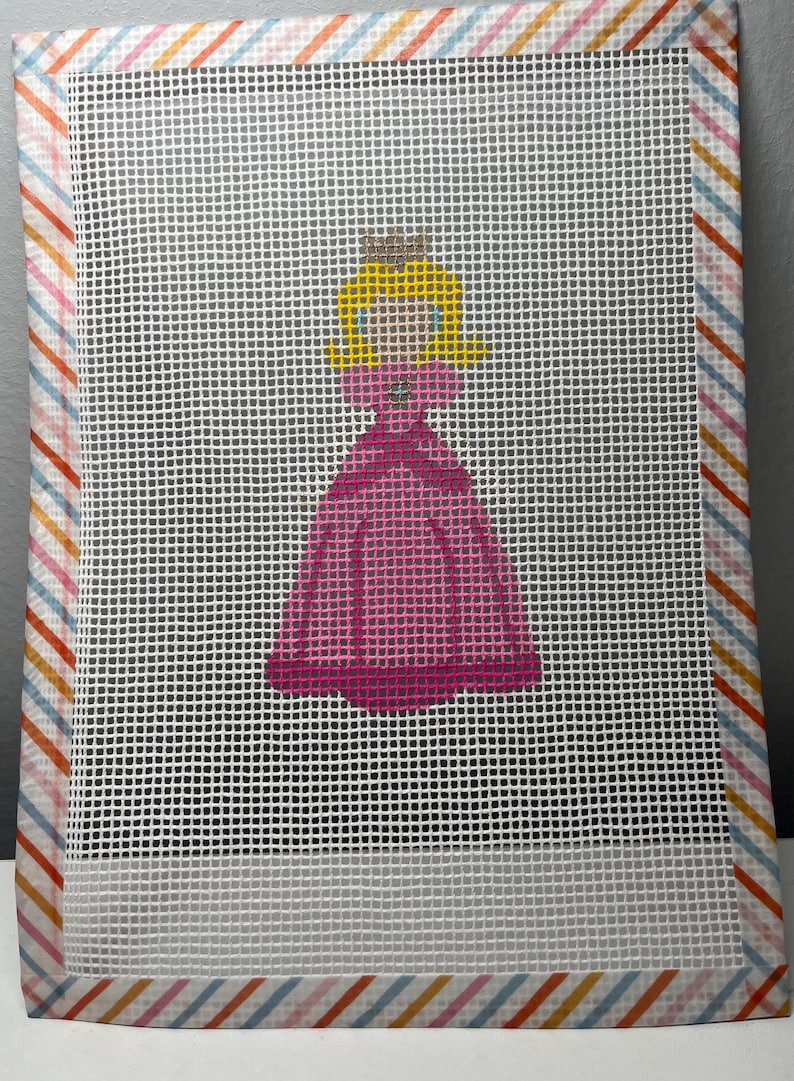Handpainted, Needlepoint Canvas, 13 Count, Princess - Etsy