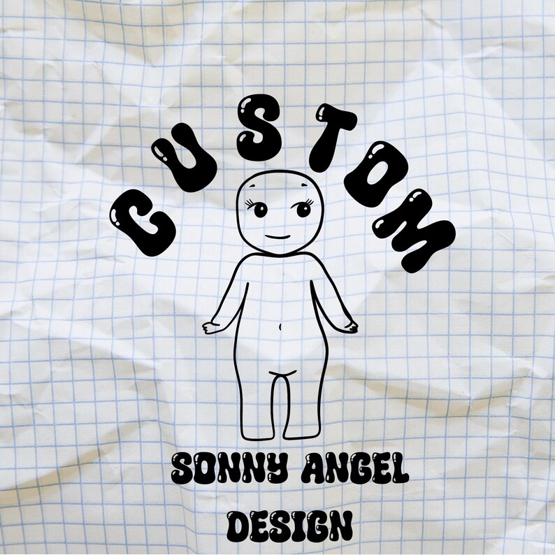 Custom Sonny Angel Design Sticker - Etsy