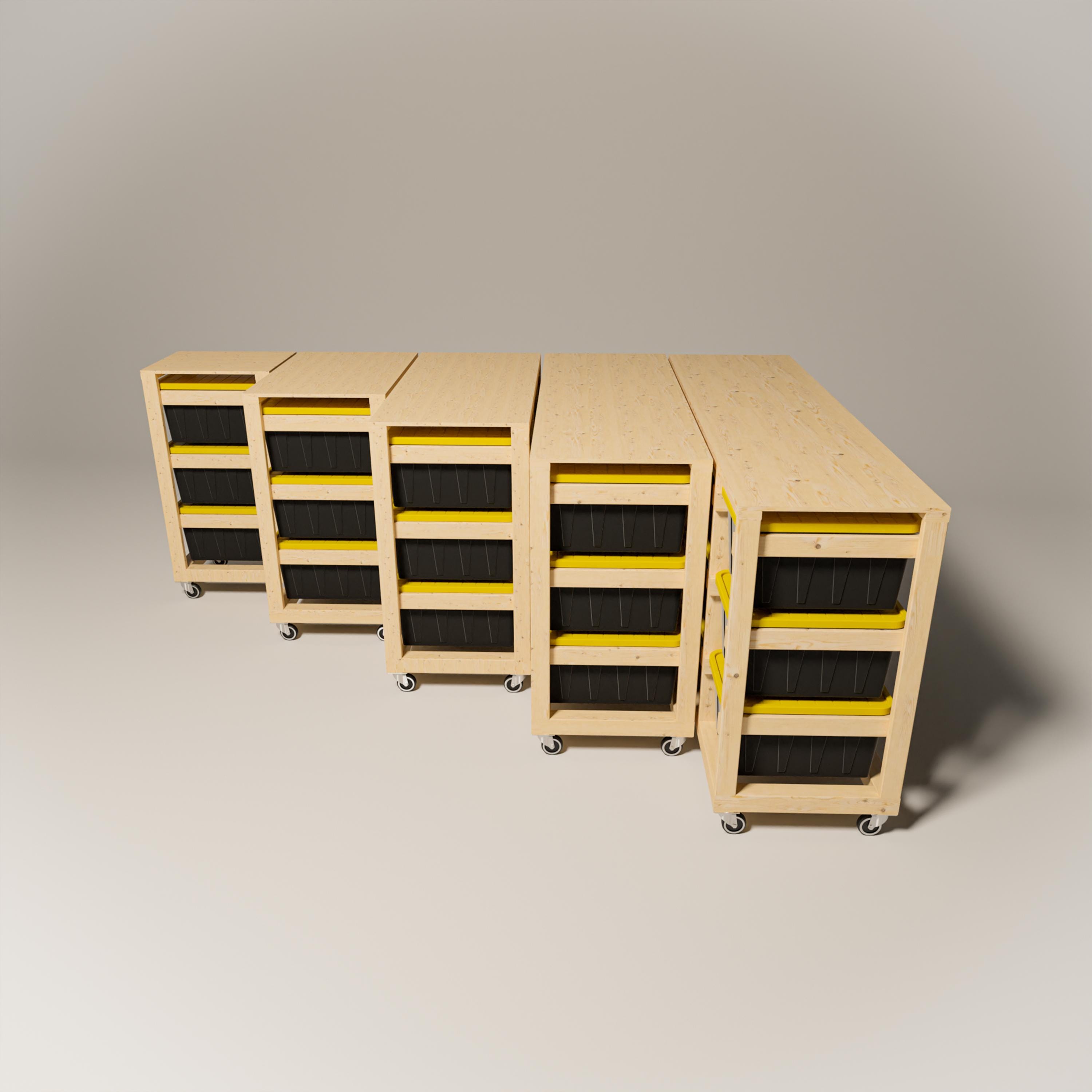 All in One Set - Compact Storage Racks for Everyday Tools - Digital ...