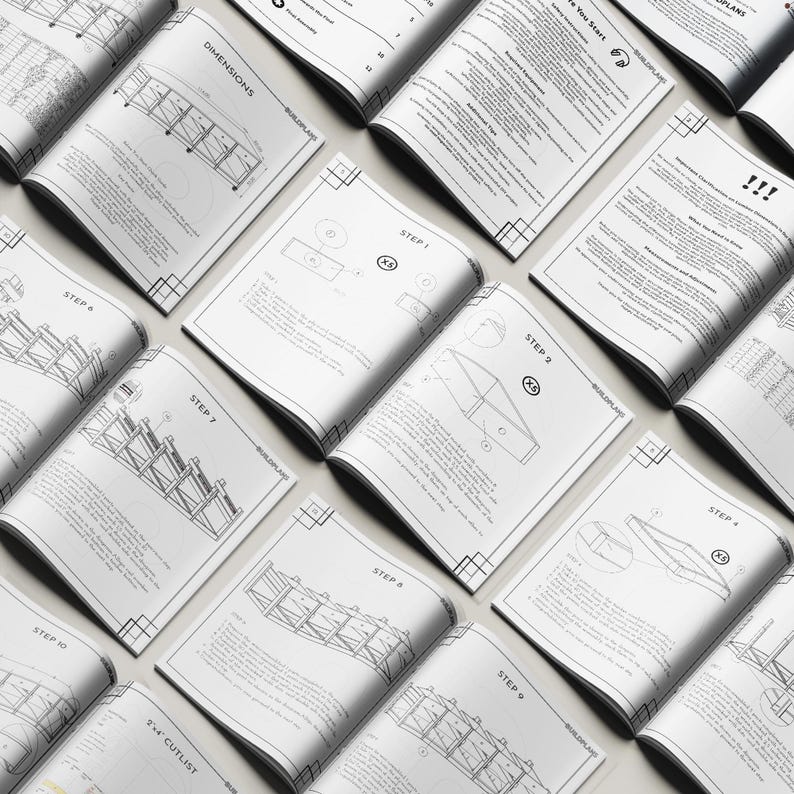 Mobile Bin Storage Rack, 27 Gallon, DIY Build Plans (digital Download ...