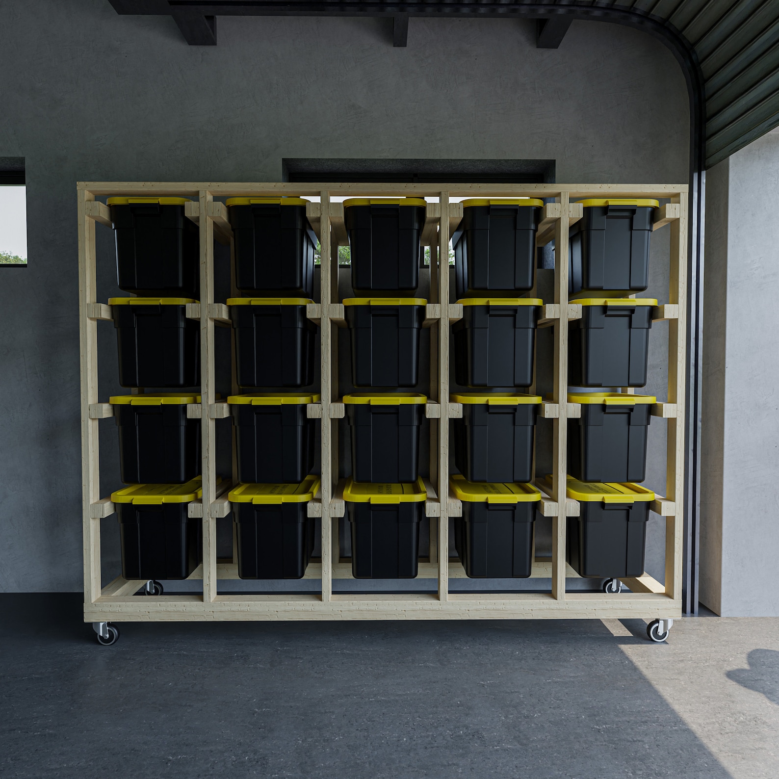Complete Garage Storage Solutions Kit: Shelving, Bins, and Rack Systems ...