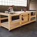 All in One Workbench - DIY Build Plans for Milwaukee Miter Saw Table ...