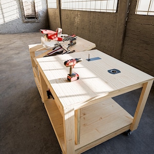 Milwaukee Miter Saw Flip Top Workbench Plan - Digital Build Plans - Etsy