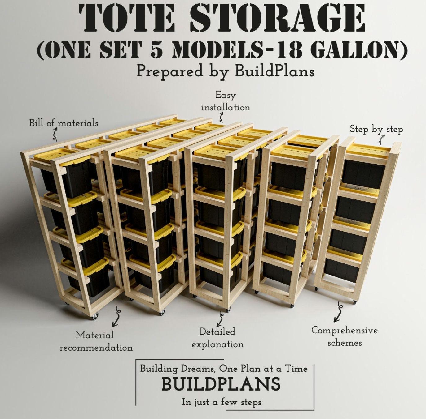 Complete Garage Storage Solutions Kit: Shelving, Bins, and Rack Systems ...